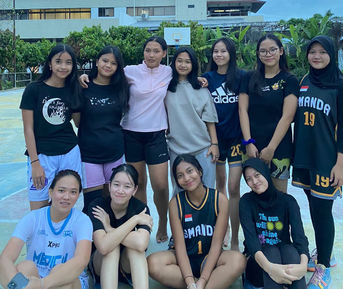 Menuju DBL Lampung: Sparing Jadi Menu Latihan Favorit Srikandi Smanda Lampung | DBL ID